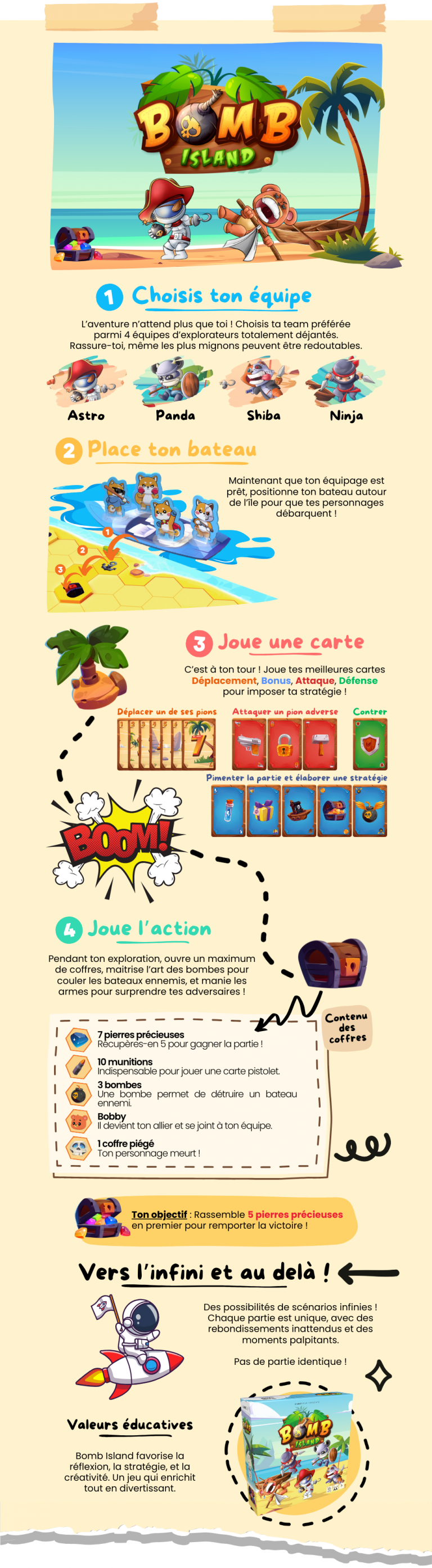 BOMB ISLAND - Entre dans le game